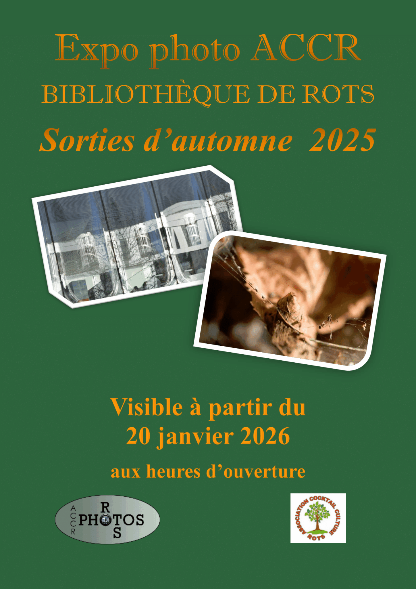 Exposition de photos : Association ACCR - Ville de Rots